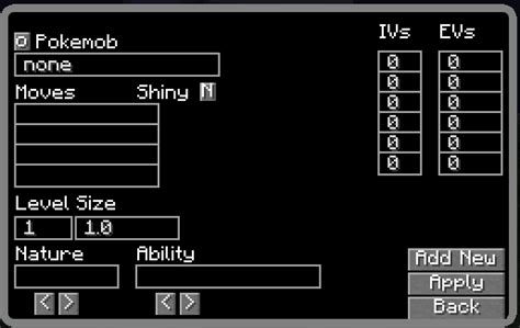 Spawning and Editing NPCs Pokécube Documentation x documentation