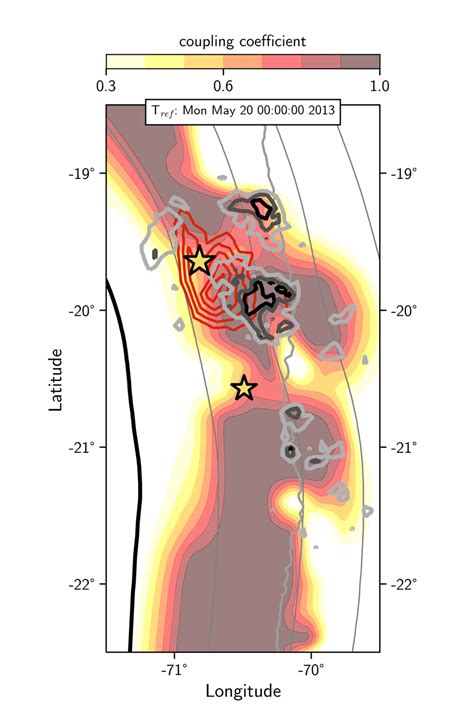 Seismic Quiescence And Local Activation Along The Interface In Relation