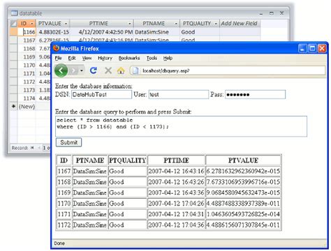 Using ASP To Query A Database And Display Results