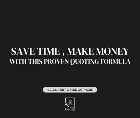 Win More Jobs And Save Time With This Proven Quoting Formula Rapidqs Nz