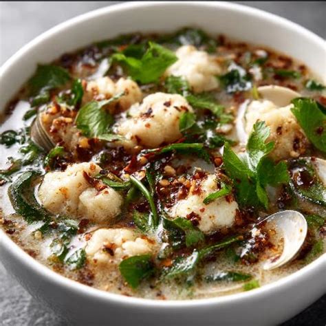 Spicy Ginger Garlic Keto Clam Soup A Flavorful Delight