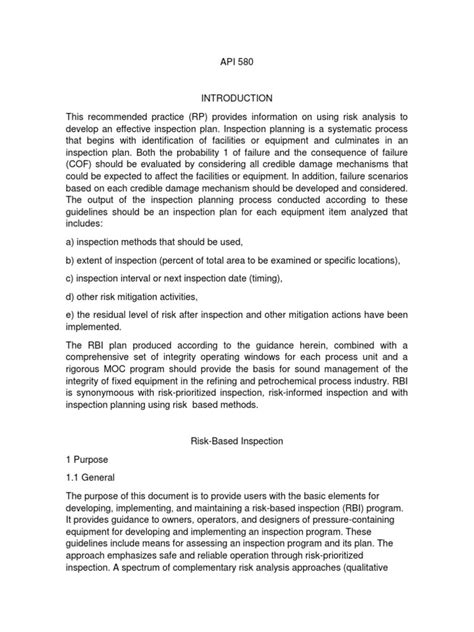 api 580 pdf risk management risk