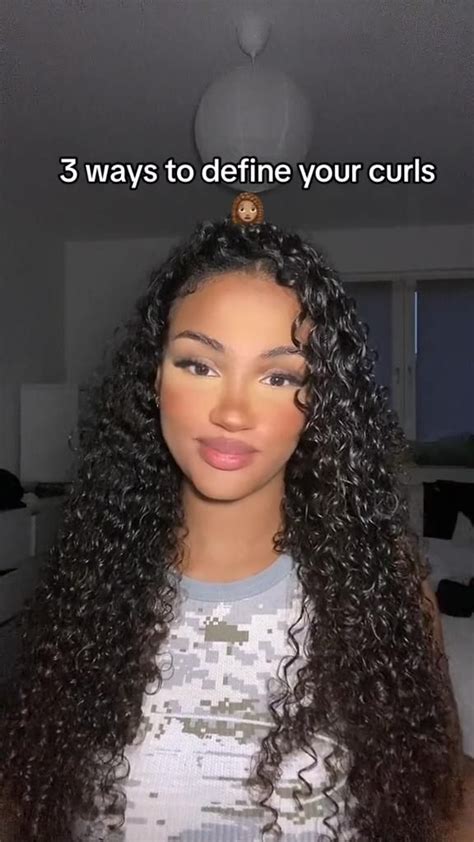 DEFINE YOUR CURLS 💋 | Really curly hair, Perfect curly hair, Hair styles