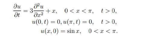 solved find the formal solution to the initial boundary