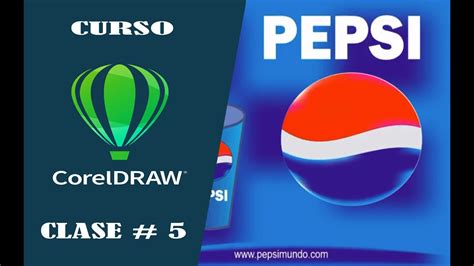 CURSO COREL DRAW CLASE LOGO PEPSI YouTube