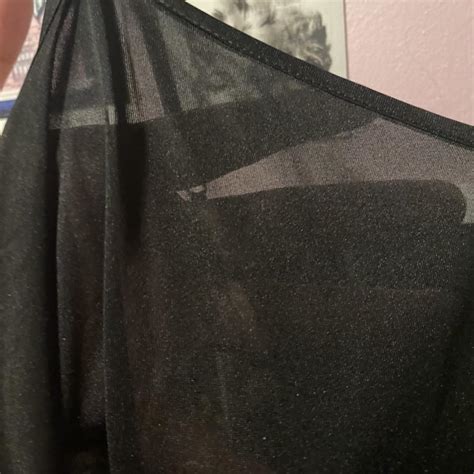 Sheer Sexy Black Nightgown Conforms To Your Body Depop