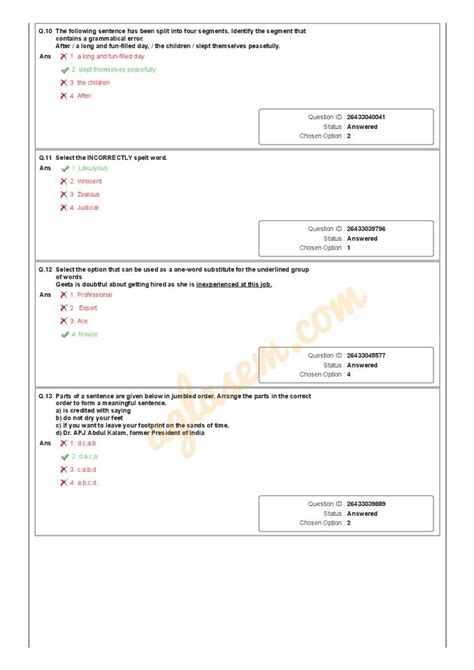 Ssc Chsl Question Paper Pdf Download Here Aglasem Career