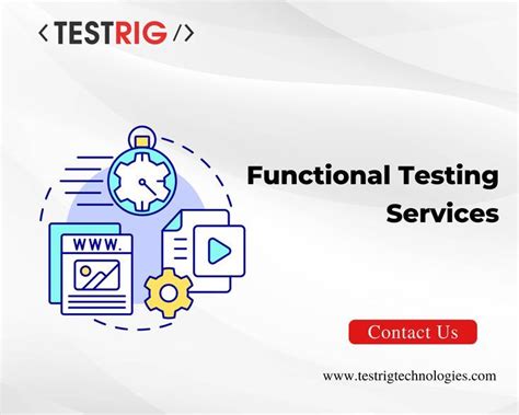 Functional Testing Company Functional Testing Software Testing Writing Test