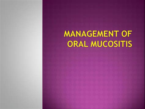 Mucositis Mouthwash Viscous Lidocaine At Charles Amos Blog