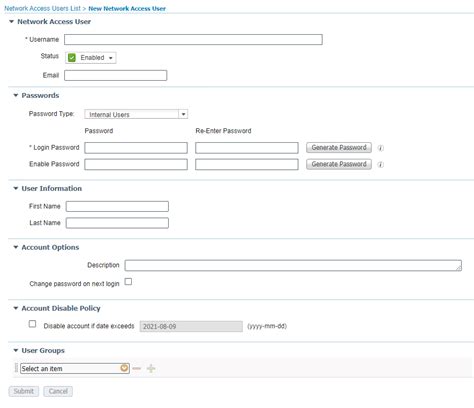Solved User Custom Attributes Not Available On Ise Network Access User