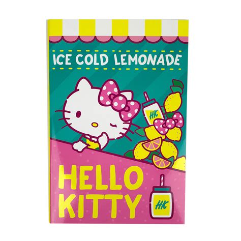 Hello Kitty B5 Skrivhäfte 40 Blad Lemonade Hello Kitty Shop