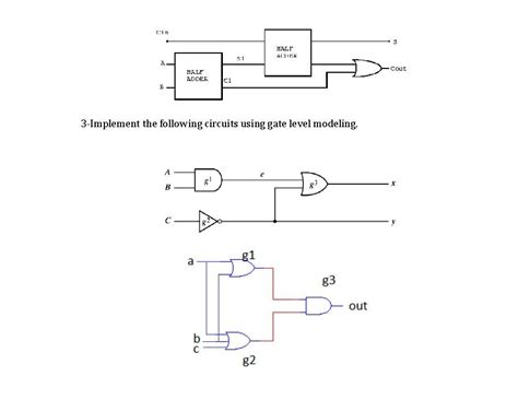 Solved Gate Level Modelling Implement The Nand Gate Chegg