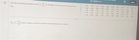 solved p60 kgw t pe an integer or decimal renoed to tho