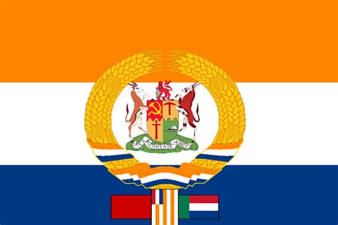 Flag Of Socialist South Africa Rand Rebellion Anniversary Edition R