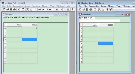 Modbus Poll和modbus Slave工具的学习使用——modbus协议功能码04的解析——04读输入寄存器 布布扣