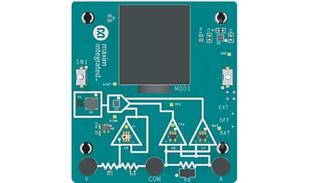 超低功耗max32660 Mcu数字万用表评估套件