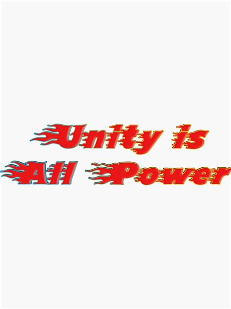 Unity Power Sticker For Sale By Sprealstore Redbubble Unity Power Sticker For Sale By Sprealstore Redbubble