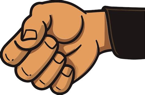 Premium Vector Corporate Unity Gesturefirm Commitment Handshake