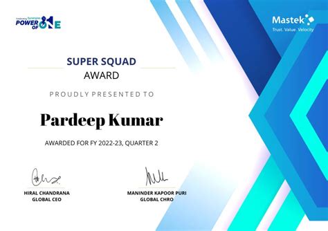 Thankyou Mastek Pardeep Kumar 13 Comments