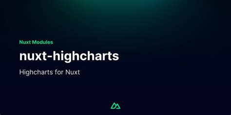 Nuxt Highcharts · Nuxt Modules