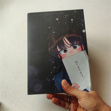 Komi Shoko Plain A5 Notebook Dipped In Doodles
