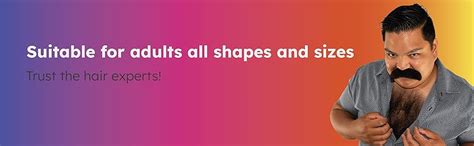 100 Human Hair Chest Hair Wig Brown Fake Chest Hair