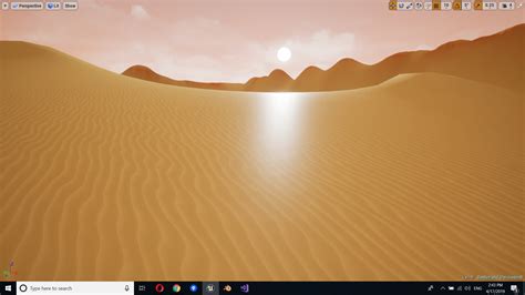 Sand Texture Added To My Landscape Talk GameDev Tv