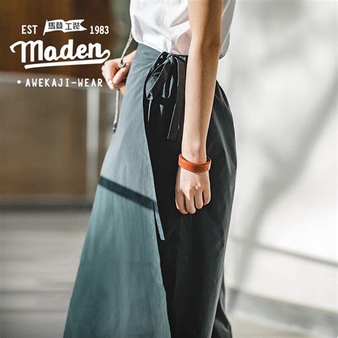 Maden Brand Tooling Style Girls Japanese Retro Large Swing One Piece