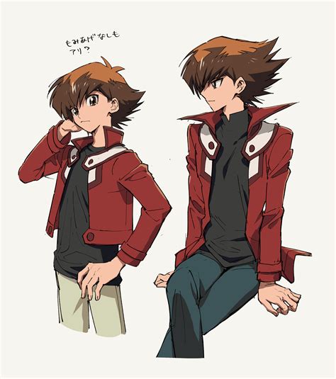 Yuki Judai Yu Gi Oh And More Drawn By Aoki Fumomo Danbooru