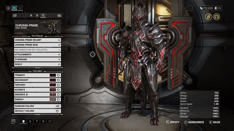 Decided To Make A Kuva Color Scheme For All Of My Frames R Warframe
