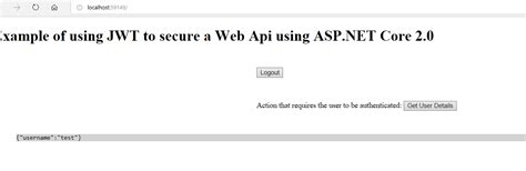 C Net Core Web Api Unable To Authorize Properly Getting 401