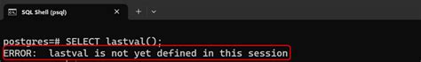 what does the lastval function do in postgresql commandprompt inc