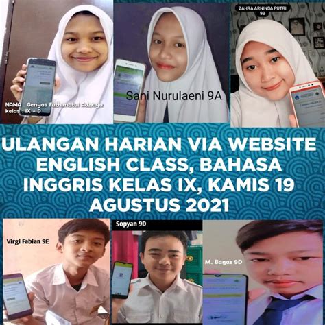 Pin By Riani Noor Yoshania On English Class 2021 2022 English Class