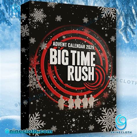 Big Time Rush Band Advent Calendar 2025 9ninecloth