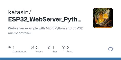 GitHub Kafasin ESP32 WebServer Python Webserver Example With MicroPython And ESP32