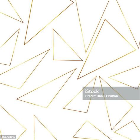 원활한 형상입니다 황금 배경입니다 원활한 벡터입니다 골든 텍스처입니다 삼각형을 기하학적 배경입니다 골드 반짝임 현대 0명에 대한 스톡 벡터 아트 및 기타 이미지 Istock