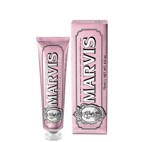 Marvis Sensitive Gums Gentle Mint Toothpaste 75ml Lookfantastic