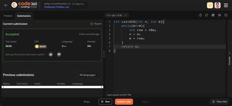 Day 8 Ninjaslayground 20 Codingninjas Aditi Arya