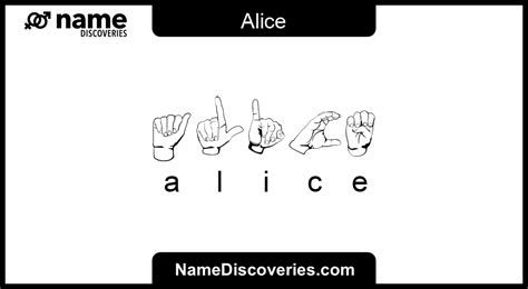 Alice Name Meaning And Origin
