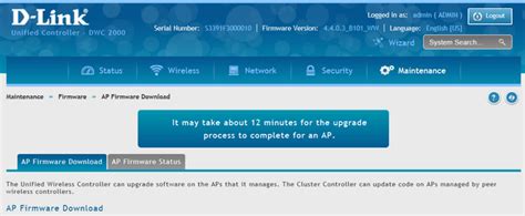 how to upgrade ap firmware via tftp server dwc 2000 d link uk