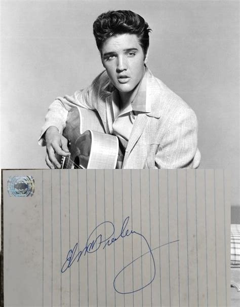 Shop Elvis Presley Signed Photos And Autographs 449 At Boston Memorabilia