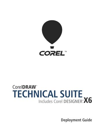 Corel Draw Technical Suite X Guide Manualzz
