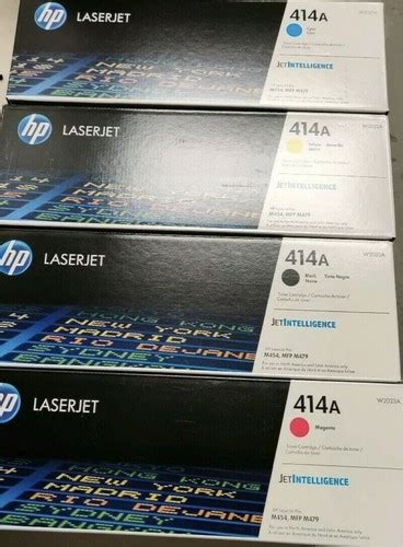 Genuine Hp 414a Laserjet Full Cmyk Toner Set W2020a W2021a W2022a