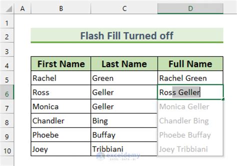Solved Flash Fill Not Working In Excel 5 Reasons With Solutions