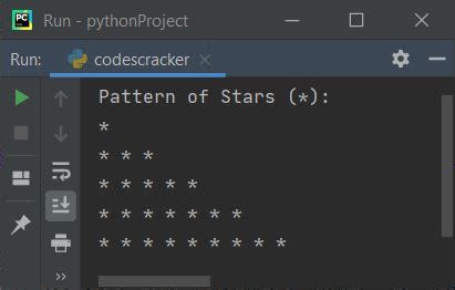 Python Program To Print Star Pyramid Number Patterns