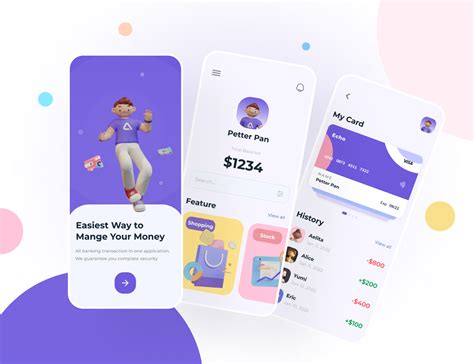 Finance Management App UI Design On Behance