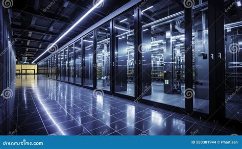 data center of the future stock illustration illustration of data
