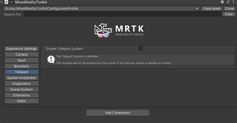 Can Not Access To Teleport Function In Mrtk Rwindowsmr