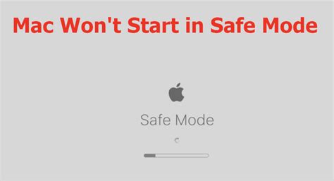 Solved Mac Wont Start Into Safe Mode