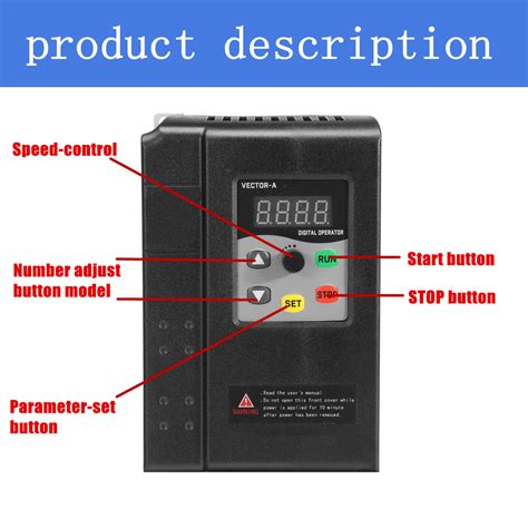 New V KW Variable Frequency Inverter Vector Control Phase To Phase Frequency Inverter